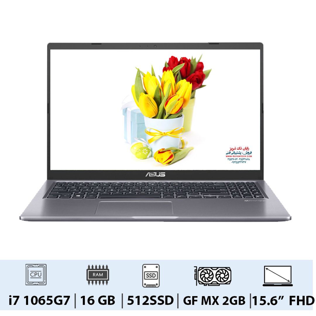 لپ تاپ ایسوس مدل ASUS R565JP i7-16-512-2 - رایان تک | فروشگاه رایان تک